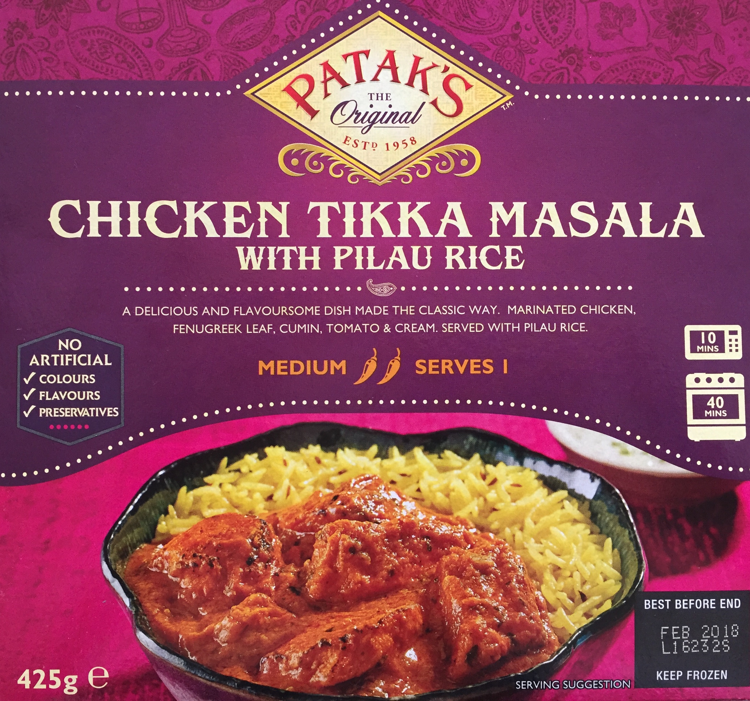 Review: Patak's frozen curry | Tall Mum In Manchester